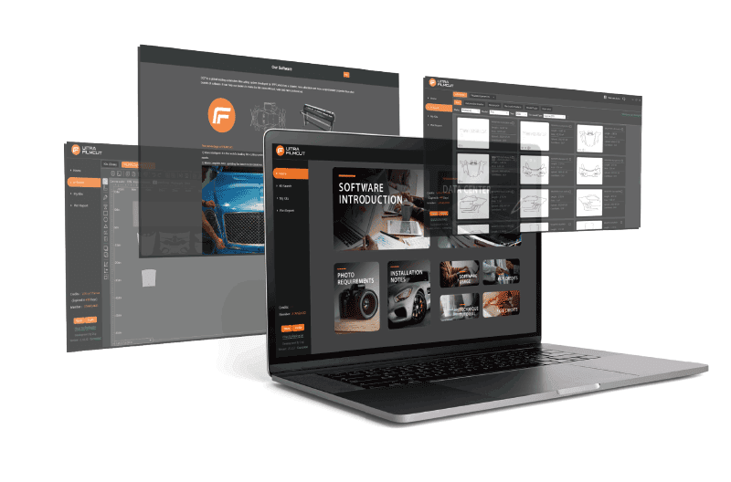 UPPF UltraFilmCut | PPF & Tint Cutting Software